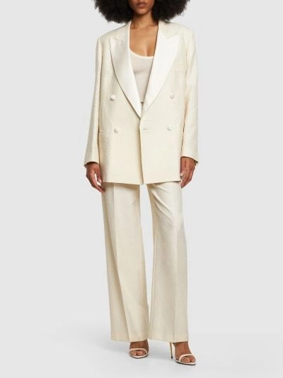 Etro Jacquard Double-breasted Suit Jacket
