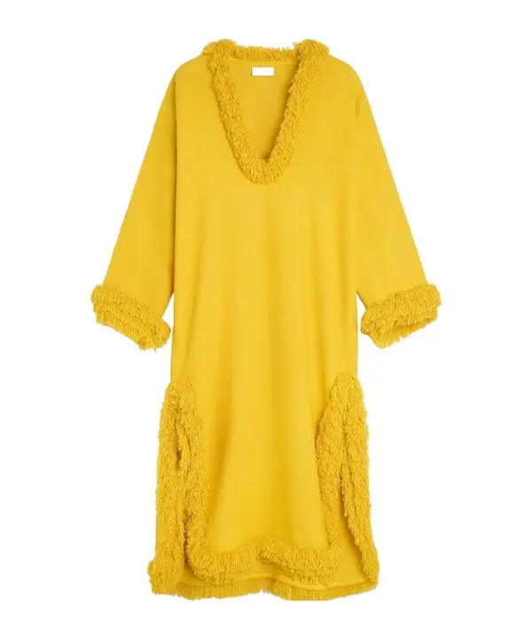 Celine Dress In Viscose And Wool Natt