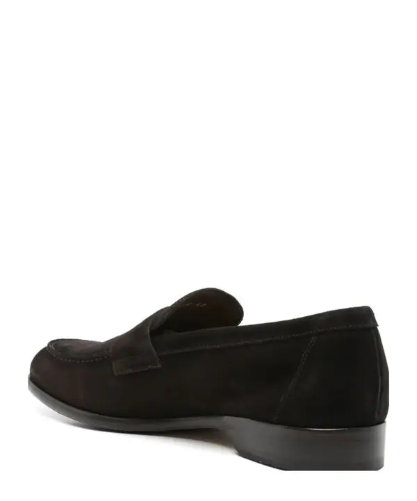 DOUCAL'S Round Toe Loafers
