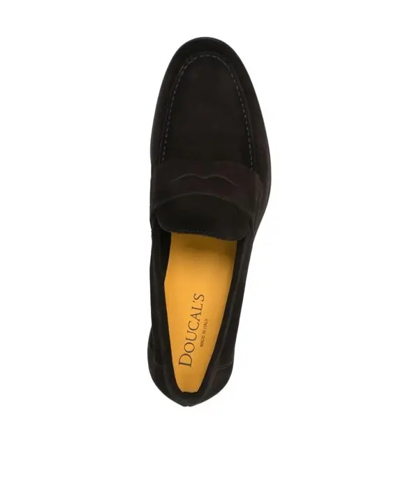 DOUCAL'S Round Toe Loafers