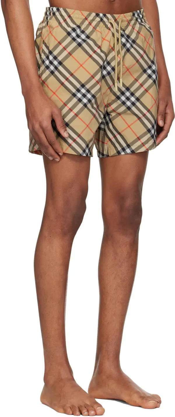 Burberry Check Swim Shorts