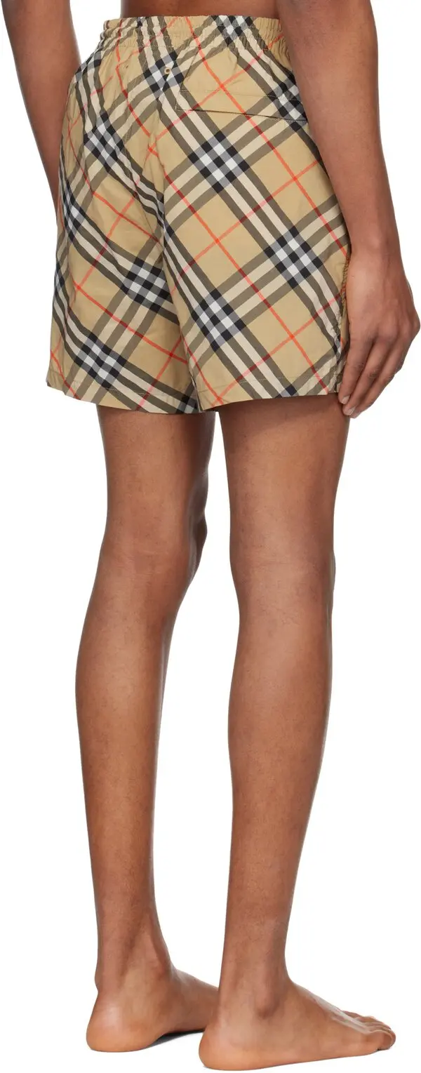 Burberry Check Swim Shorts