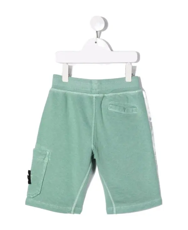 Stone Island Logo Decal Shorts