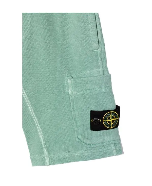 Stone Island Logo Decal Shorts