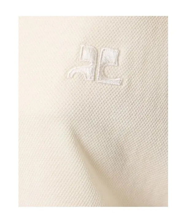 COURREGES Long-sleeved Polo Shirt
