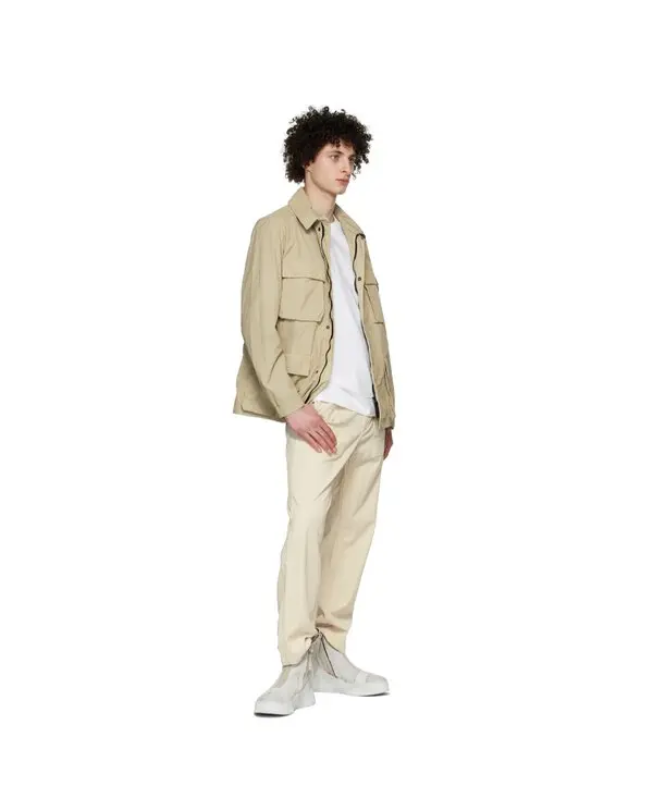 Stone Island Logo Patch Zipped Field Jacket