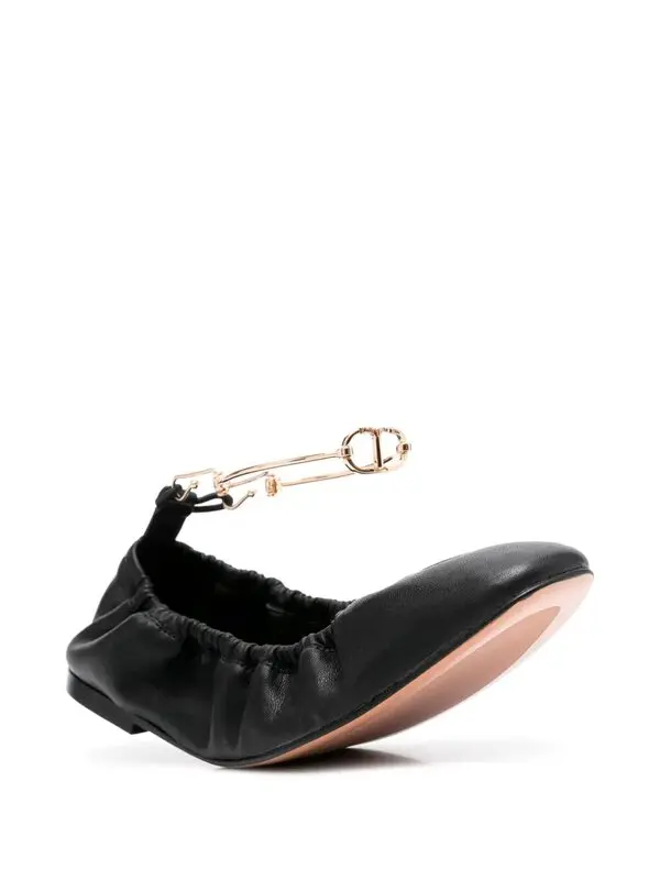 TWINSET Ankle Strap Flats