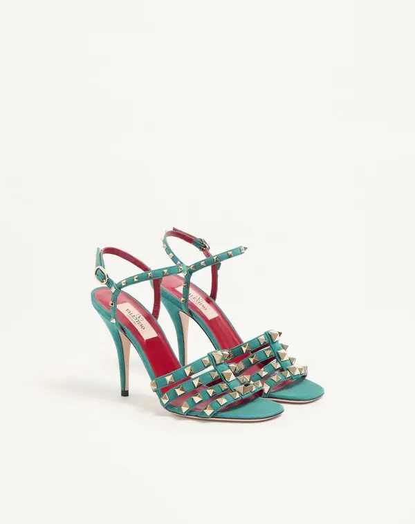 Valentino Garavani Studded High-heeled Sandals
