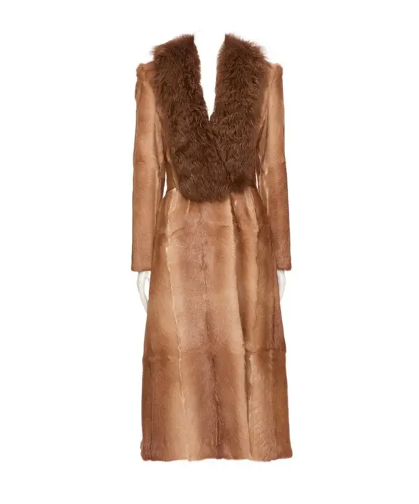 Valentino Garavani Long-sleeved Coat - Brown