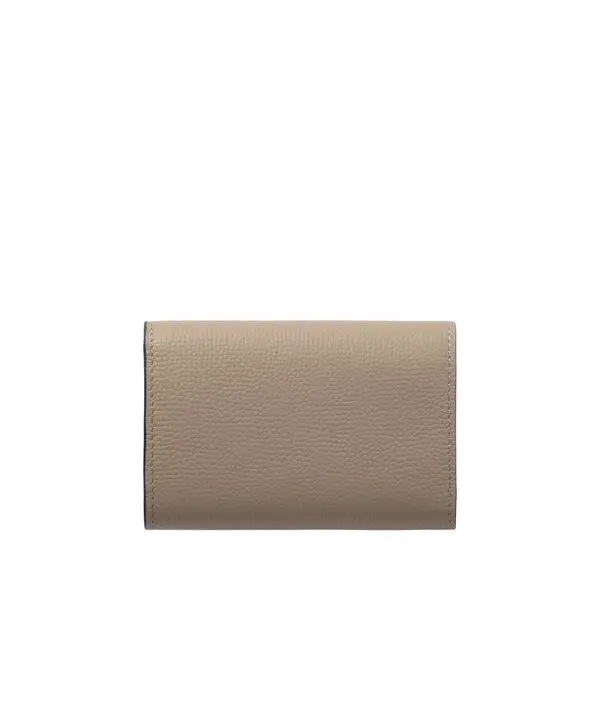 Loewe Anagram Small Vertical Wallet In Pebble Grained Calfskin