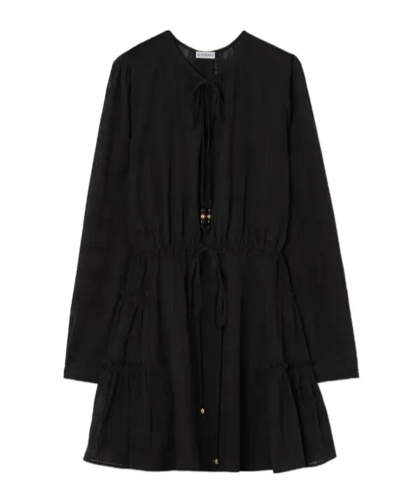Burberry Check Cotton Voile Dress