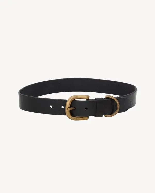 Saint Laurent D-ring Buckle Belt