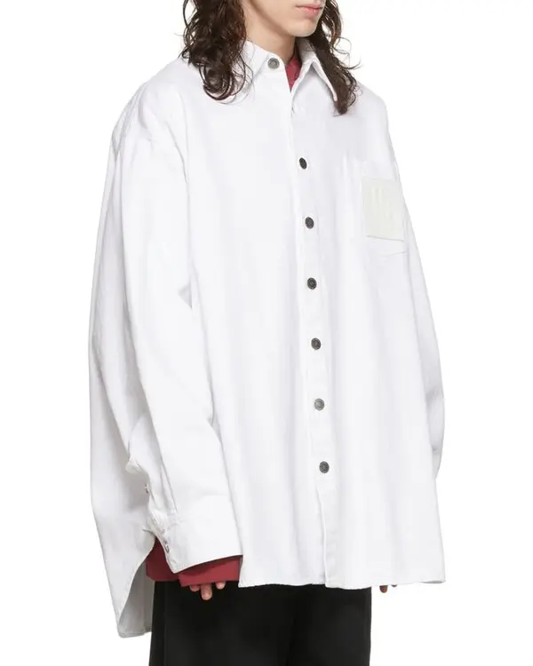 Raf Simons Long-sleeve Denim Shirt