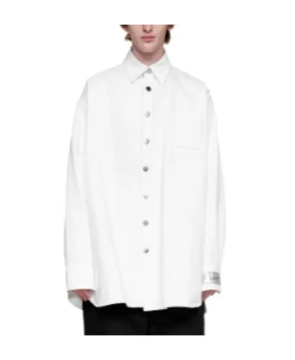 Raf Simons Long-sleeve Denim Shirt