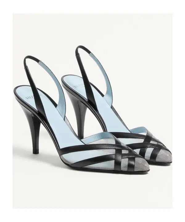Valentino Garavani Impudance Pointed Toe Slingback Pumps