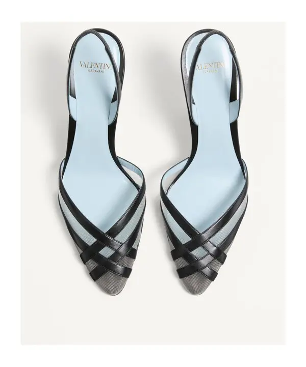 Valentino Garavani Impudance Pointed Toe Slingback Pumps