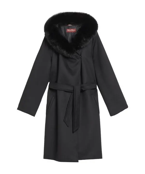 Max Mara Hooded Wool Coat