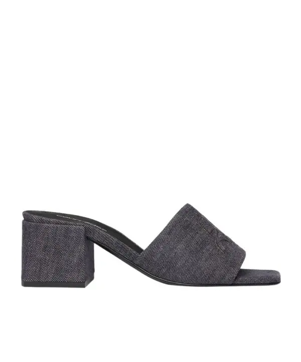 COURREGES Shadow" Mules - Black