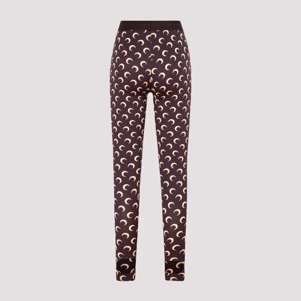 MARINE SERRE Stretch Printed Leggings