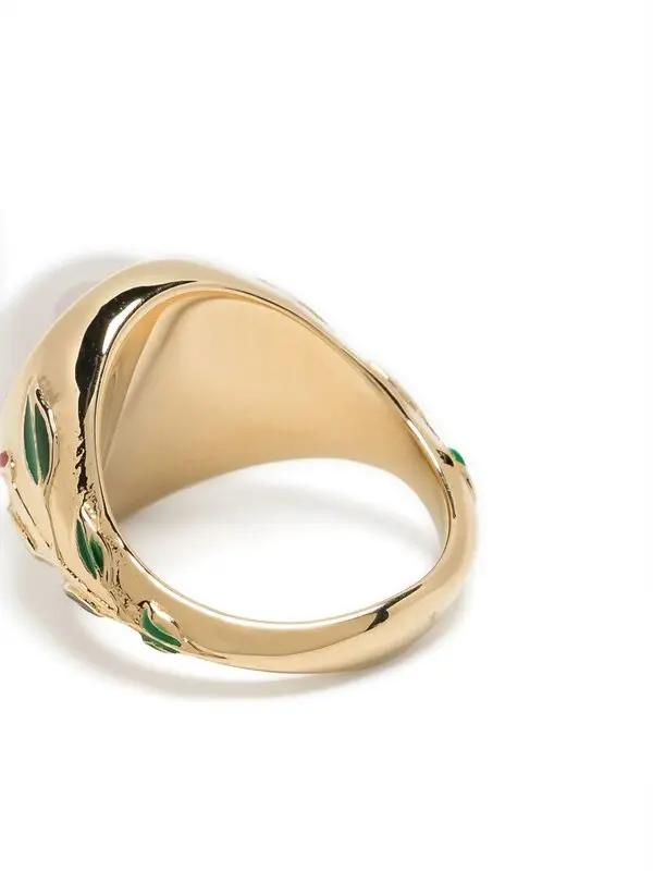 Casablanca Pearl Signet Ring