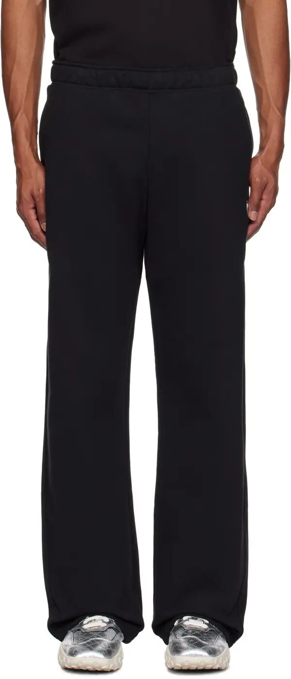 MARINE SERRE Crescent Moon Embroidered Track Pants