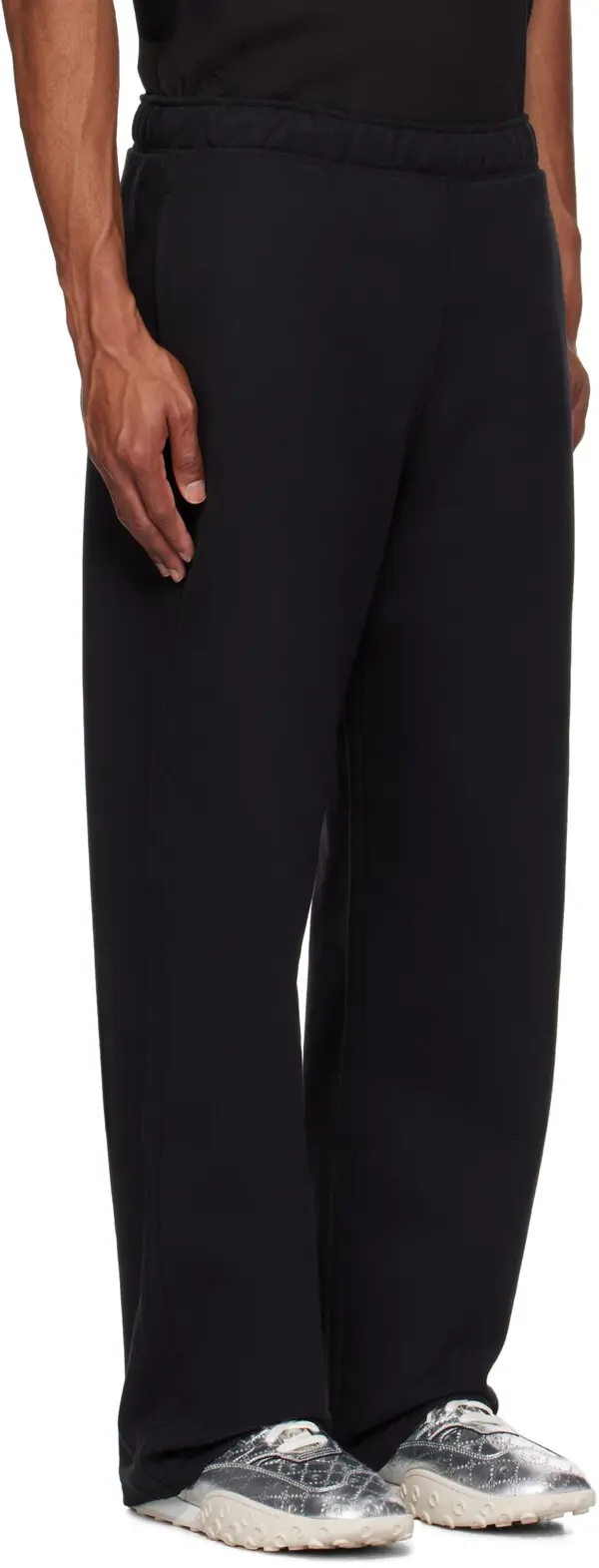 MARINE SERRE Crescent Moon Embroidered Track Pants