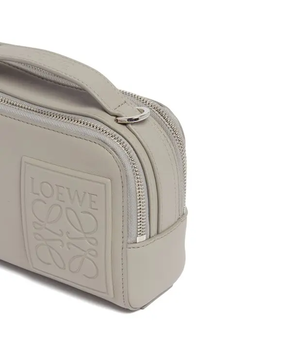 Loewe Mini Leather Cross Body Bag - Grey