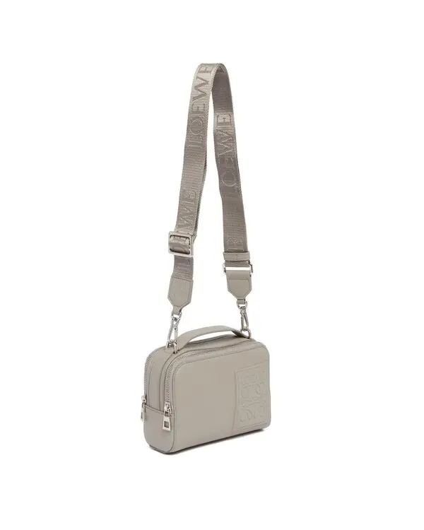 Loewe Mini Leather Cross Body Bag - Grey