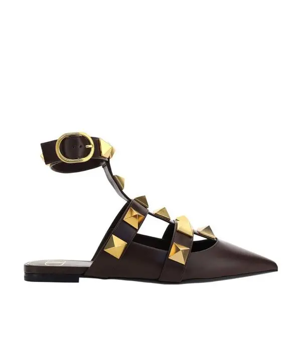 Valentino Garavani Rockstud Pointed Toe Pumps - Black