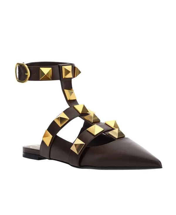 Valentino Garavani Rockstud Pointed Toe Pumps - Black