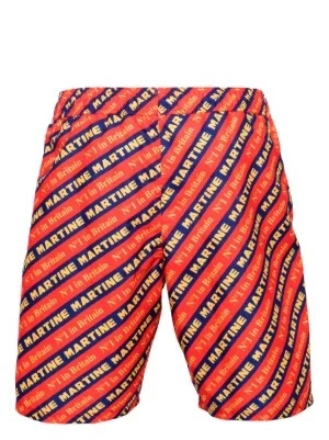 Martine Rose Allover Logo Printed Short