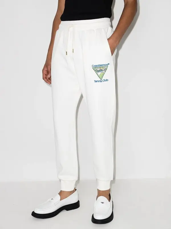 Casablanca Tennis Club Drawstring Sweatpants