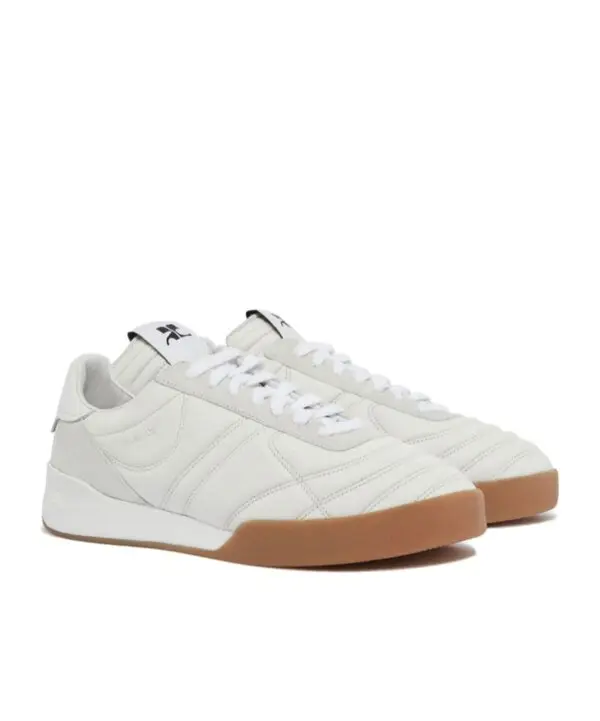 COURREGES Club 02 Leather Sneakers