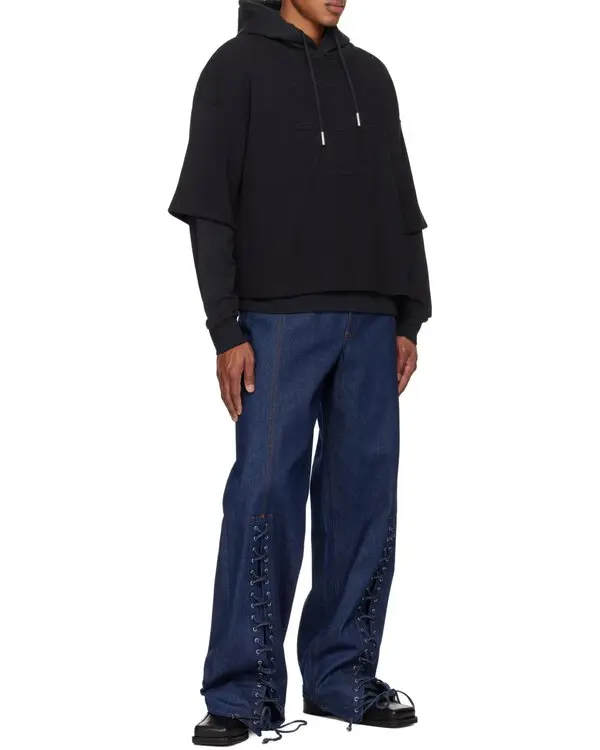 JEAN PAUL GAULTIER Oversized Logo Hoodie