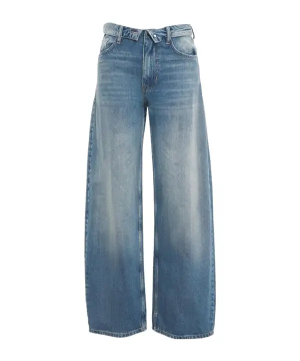 Liu Jo High Waist Loose-fit Pants - Blue
