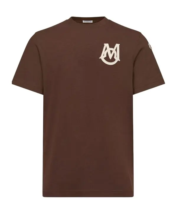 Moncler Monogram Cotton T-shirt