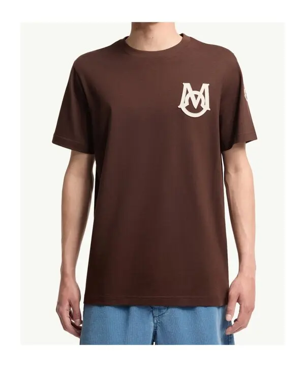 Moncler Monogram Cotton T-shirt