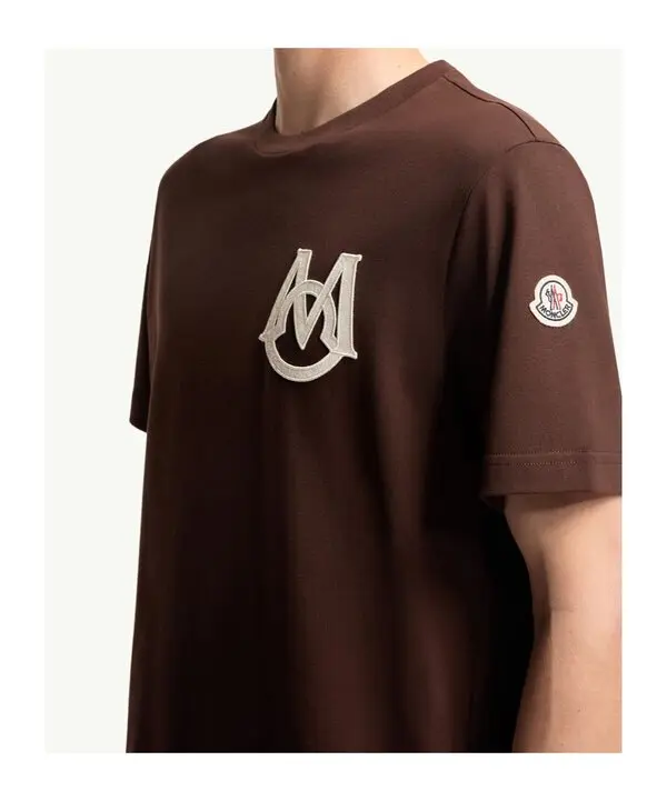 Moncler Monogram Cotton T-shirt