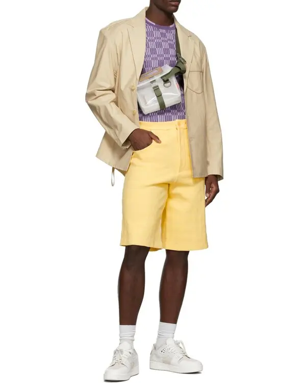 Jacquemus Logo Straight Shorts