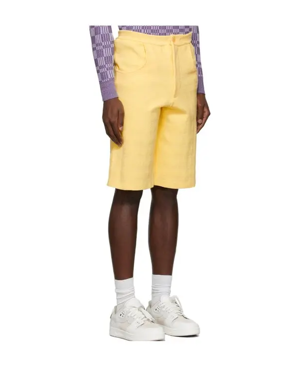 Jacquemus Logo Straight Shorts
