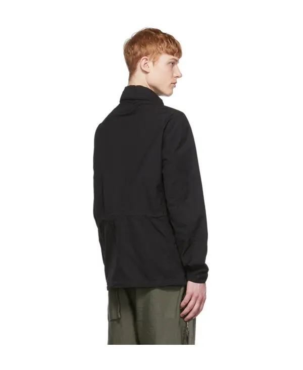 Stone Island Logo Patch Zipped Field Jacket
