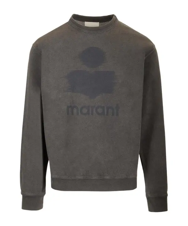 Isabel Marant Étoile Mikoy Logo Printed Sweatshirt