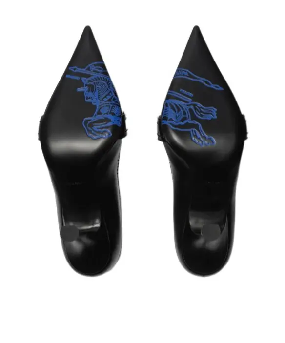 Burberry Leather Cotswolds High Pumps