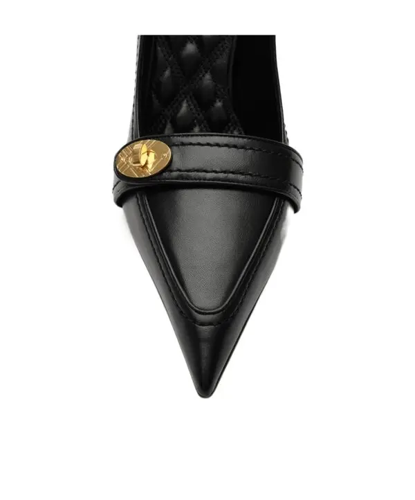 Burberry Leather Cotswolds High Pumps