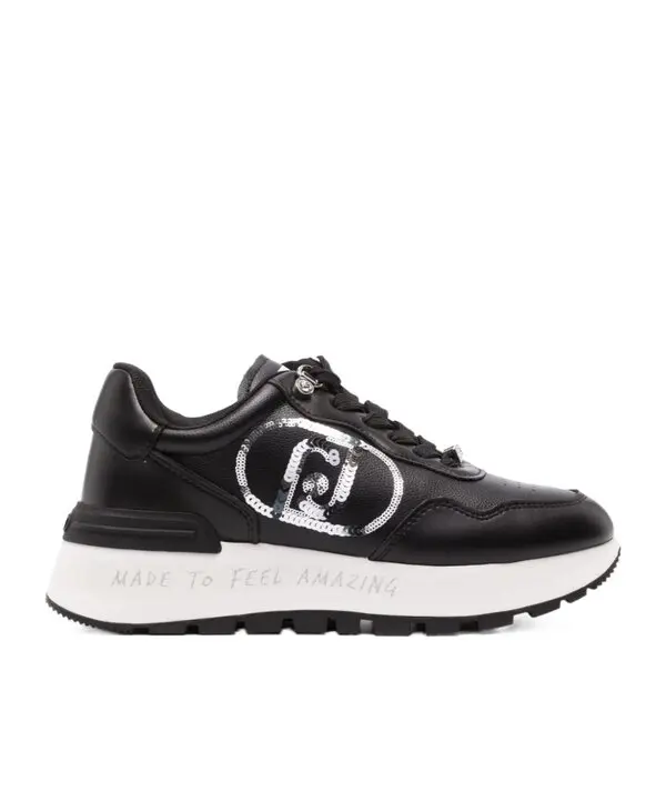 Liu Jo Logo Embellished Lace-up Sneakers