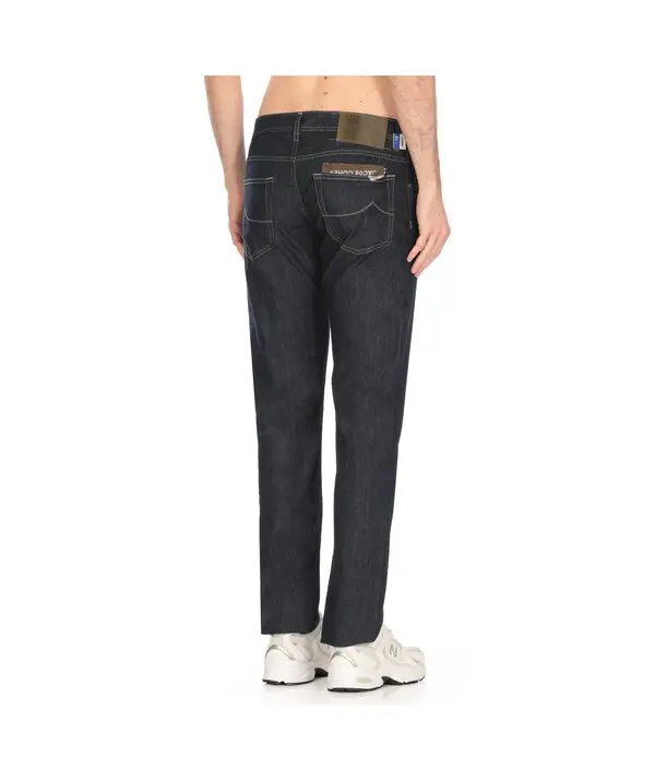 Jacob Cohen Contrast-stitching Jeans