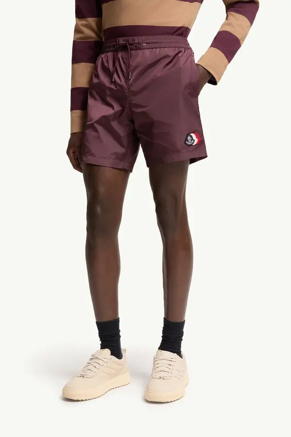Moncler Logo Swim Shorts