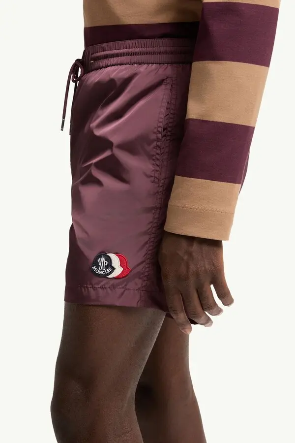 Moncler Logo Swim Shorts