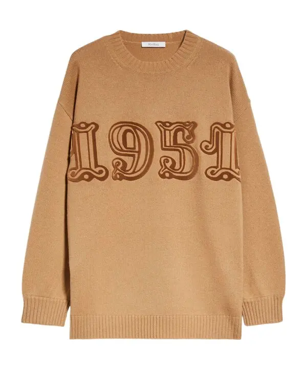 Max Mara Wool And Cashmere Jumper - Nude