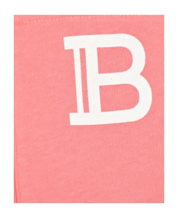 Balmain Logo Print Track Shorts